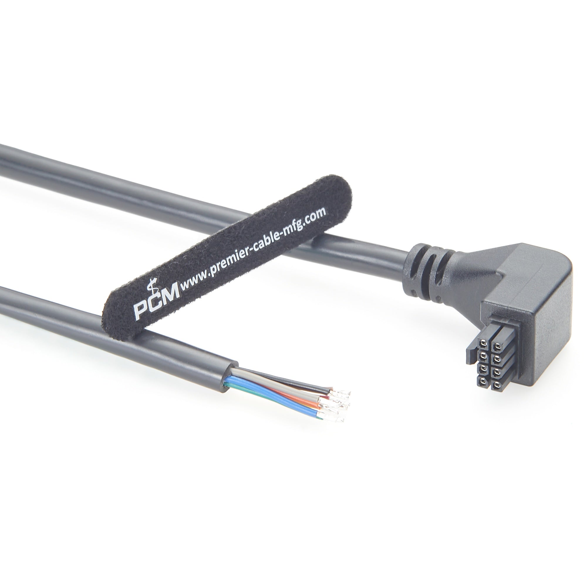 Down-Angle 8-Pin Micro-Fit 3.0 Power and Signal Cable – Premier Cable